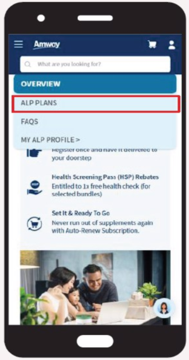 How to subscribe to ALP – Amway MSB