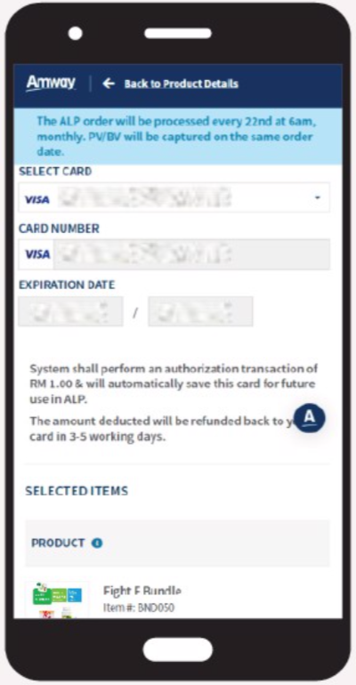 How to subscribe to ALP – Amway MSB