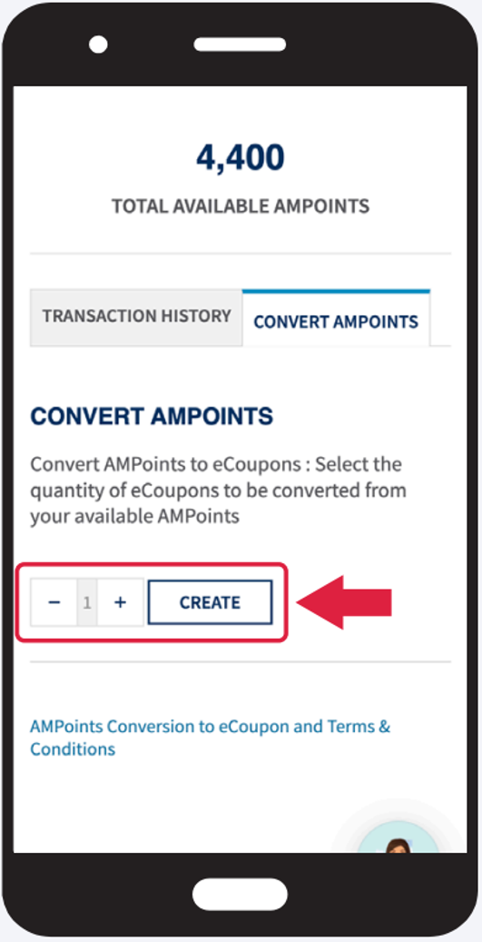 How to convert AMPoint to Coupon – Amway MSB
