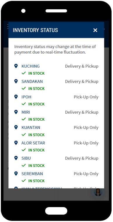 How to check product availability at Amway shop – Amway MSB