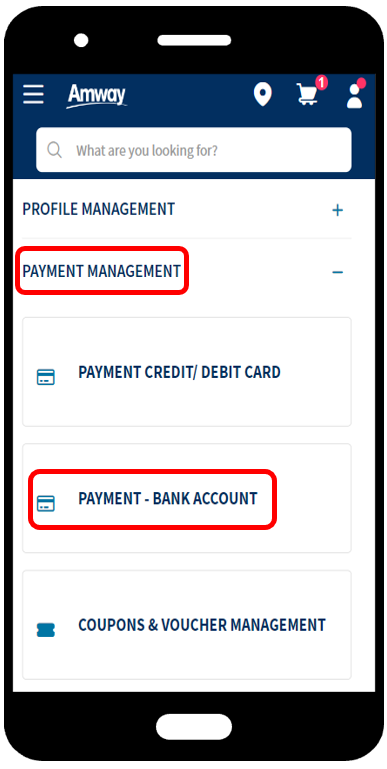 How to update my bonus bank account? [Joint Applicant] – Amway MSB