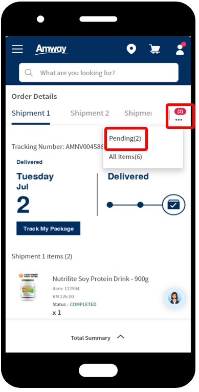 How to check my Backorder status? – Amway MSB