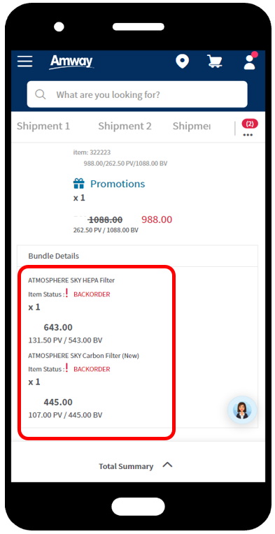 How to check my Backorder status? – Amway MSB