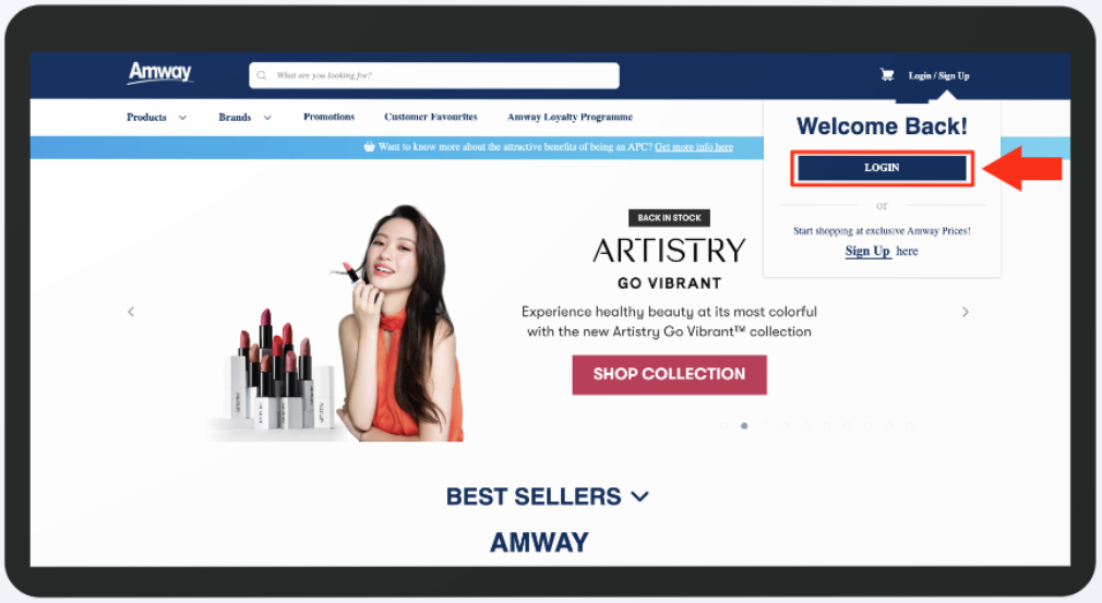 [SG] Brand Experience appointment – Amway MSB