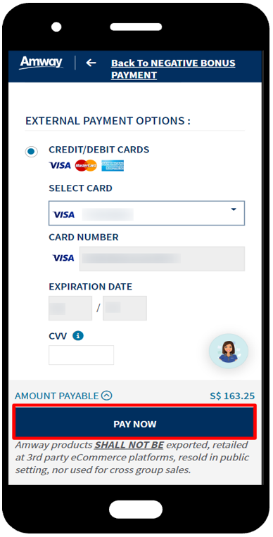 How to check/pay for Negative Bonus? – Amway MSB