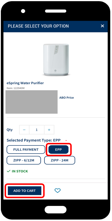 How to place an EPP order – Amway MSB