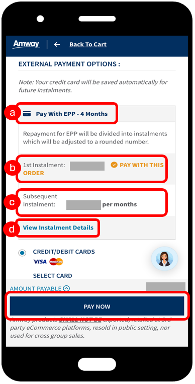 How to place an EPP order – Amway MSB