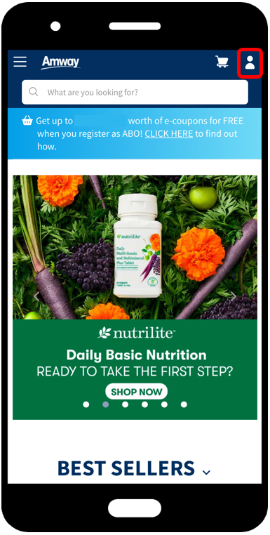 How to Place an Online Order – Amway MSB