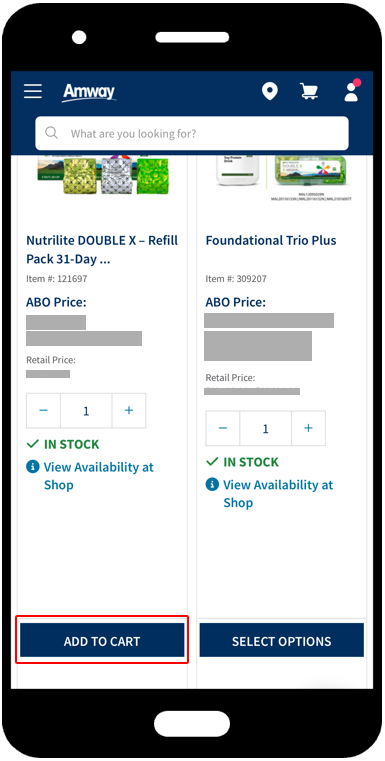 How to Place an Online Order – Amway MSB